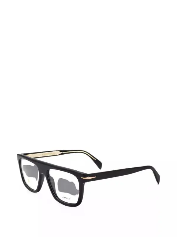DB EYEWEAR BY DAVID BECKHAM Square-frame Glasses - Black