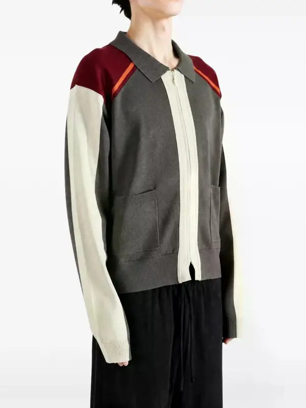 KIKO KOSTADINOV Panelled Zip-up Cardigan
