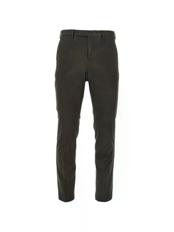 PT TORINO Straight-leg Chino Trousers - Grey