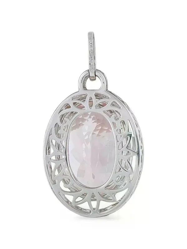 LB EXCLUSIVE Kunzite And Diamond Pendant