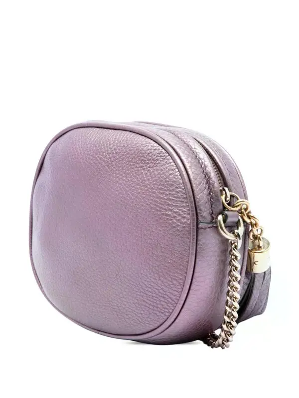 Gucci Soho Chain Crossbody Bag - Purple