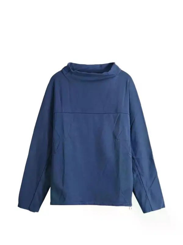 KIKO KOSTADINOV Veleka Funnel-neck Sweater - Blue
