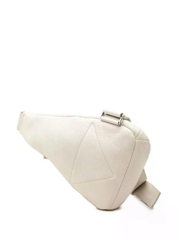 Prada 2000-2026 Vitello Daino Logo Embossed Sling Bag Crossbody Bag
