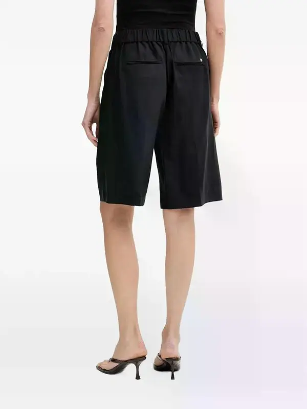 MOS MOSH Elasticated-waistband Tailored Shorts