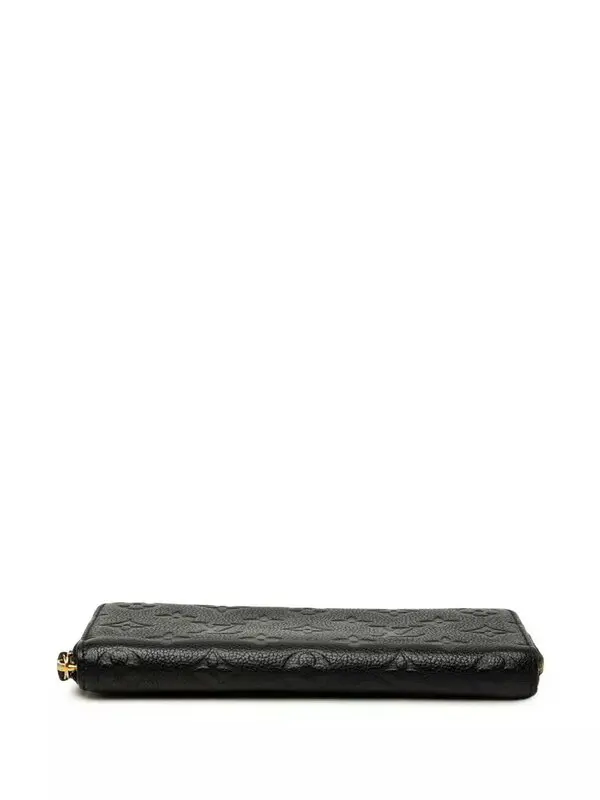 LOUIS VUITTON 2019 Monogram Empreinte Zippy Wallet Long Wallets