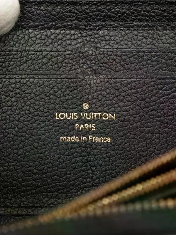 LOUIS VUITTON 2019 Monogram Empreinte Zippy Wallet Long Wallets