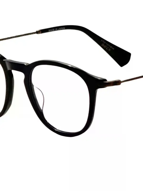 John Varvatos Round Frame Eyeglasses