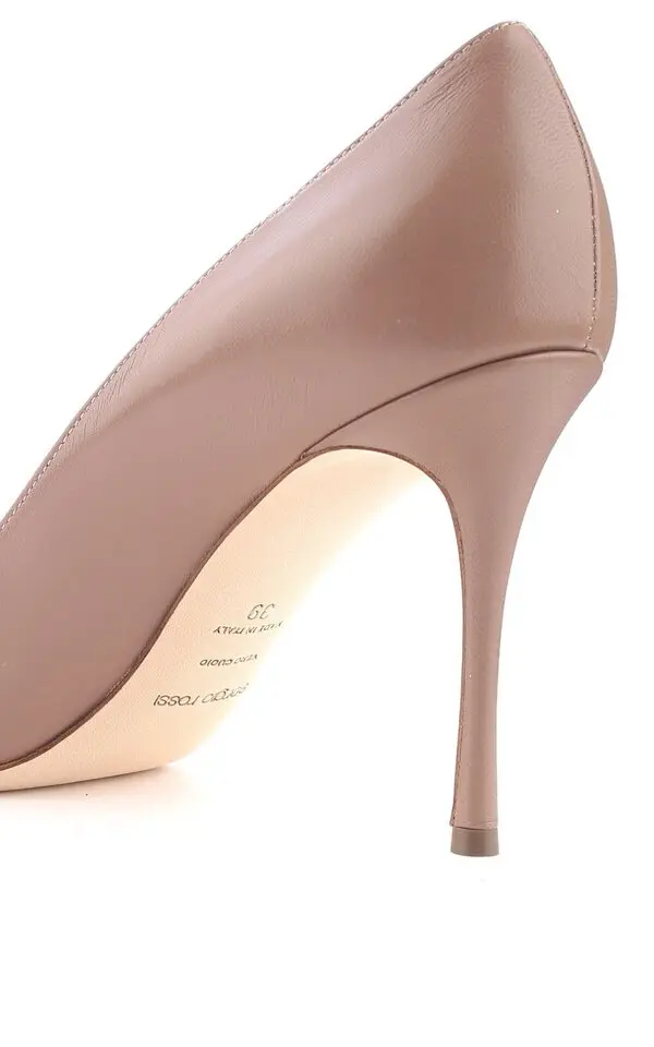 SERGIO ROSSI Godiva Pointed Toe High Heel Pumps