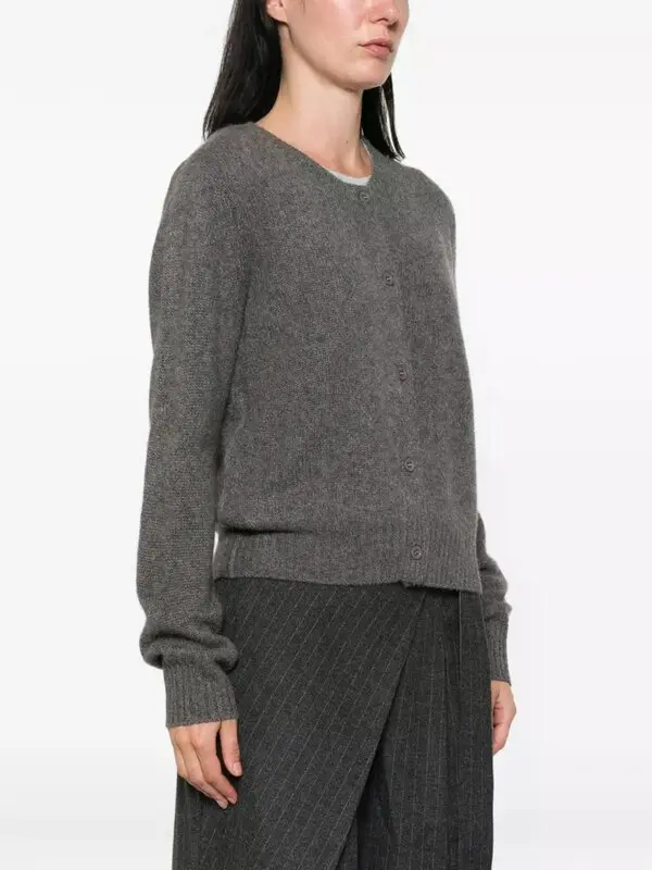 IVORY PARIS Lucy Button-up Cardigan - Grey