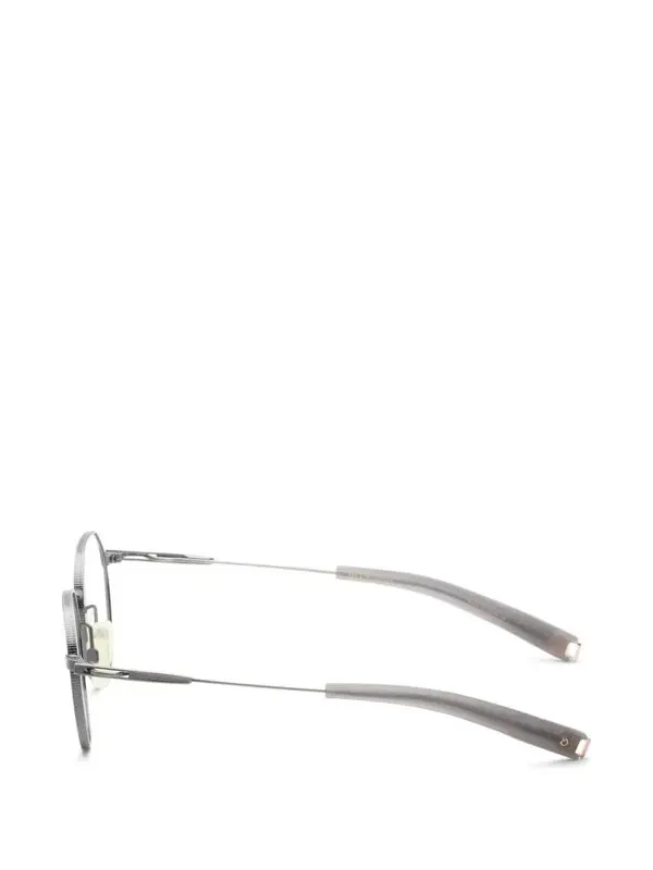 Dita Lancier Geometric-frame Eyeglasses - Black