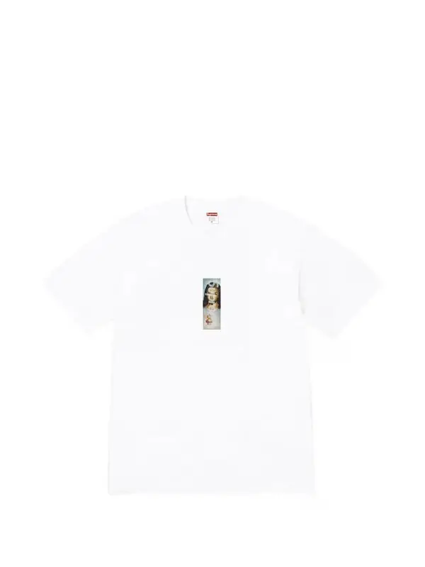 Supreme Prayer Card Box Logo T-shirt