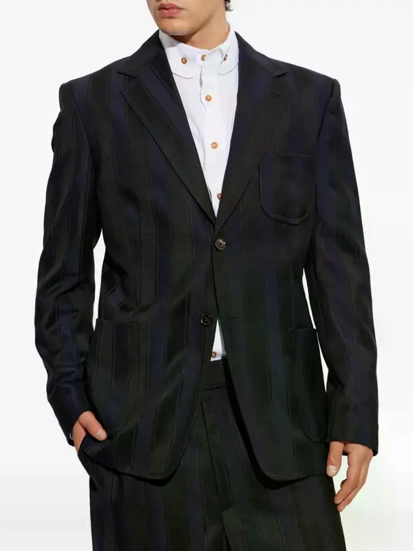 VIVIENNE WESTWOOD Striped Wool Blazer