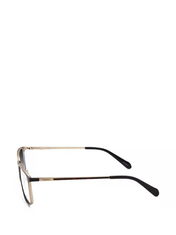 Fossil Rectangle Frame Eyeglasses
