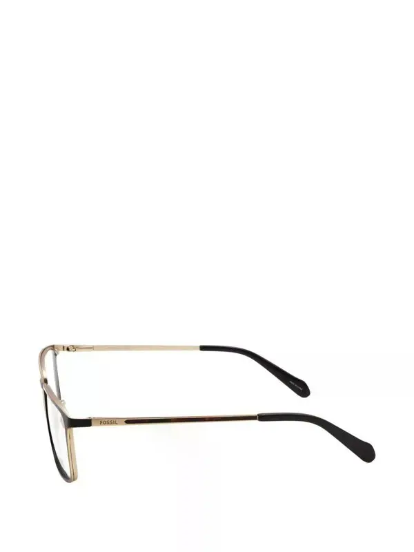 Fossil Rectangle Frame Eyeglasses