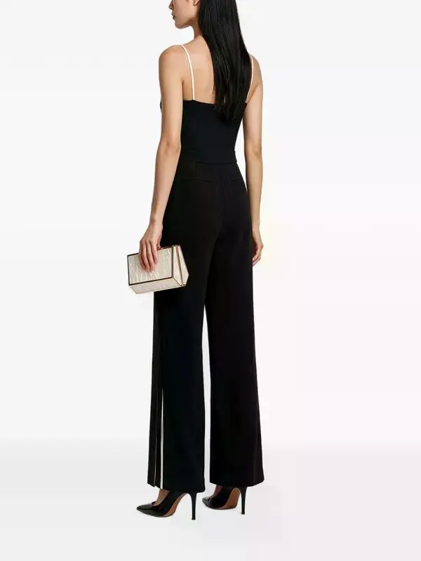 Simkhai Contrast-trim Sleeveless Jumpsuit
