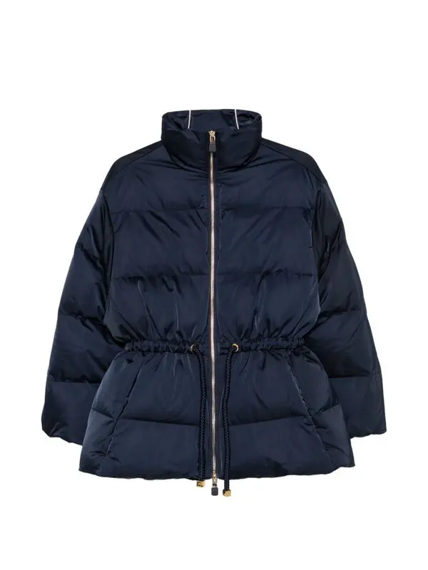 Elisabetta Franchi Short Down Jacket - Blue