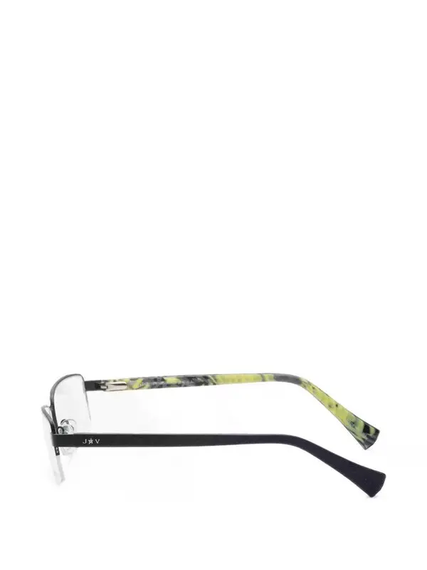John Varvatos Half-rim Rectangle-frame Glasses