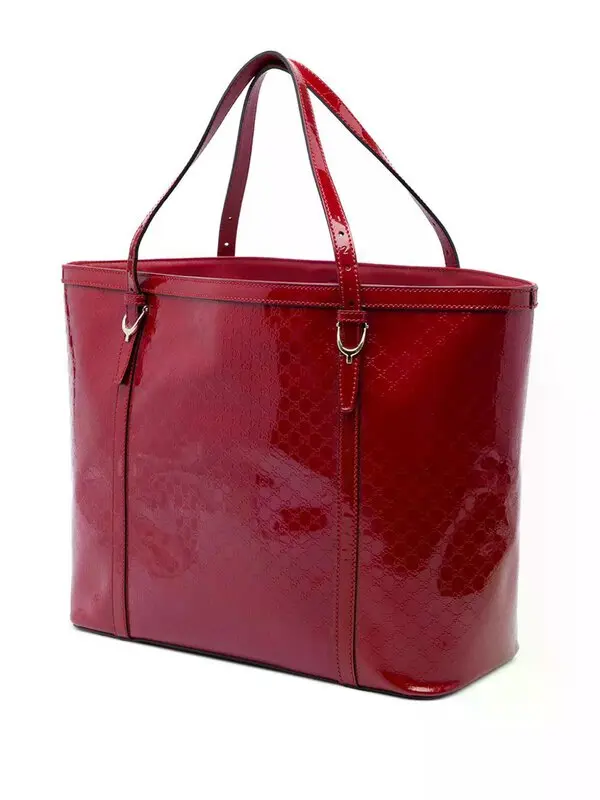 Gucci 2016-2026 Microguccissima Patent Nice Tote Bag