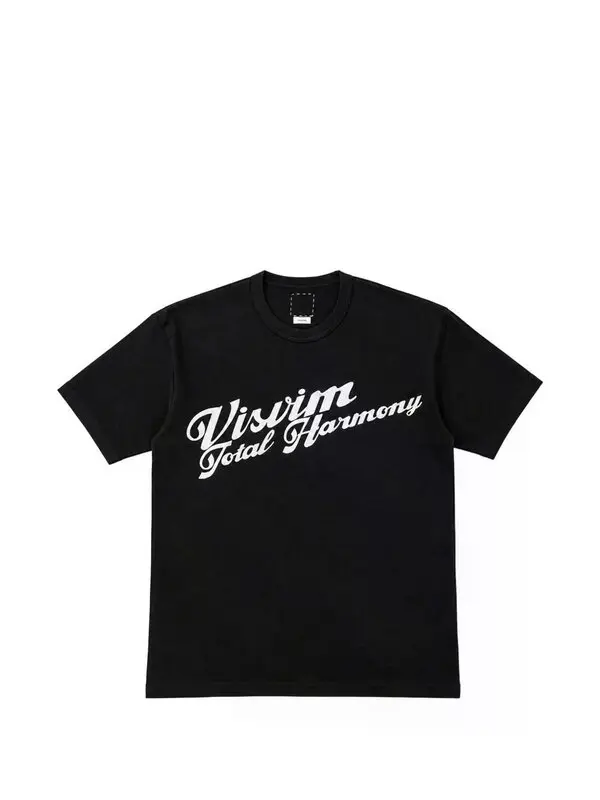 Visvim Logo-print Cotton T-shirt - Black