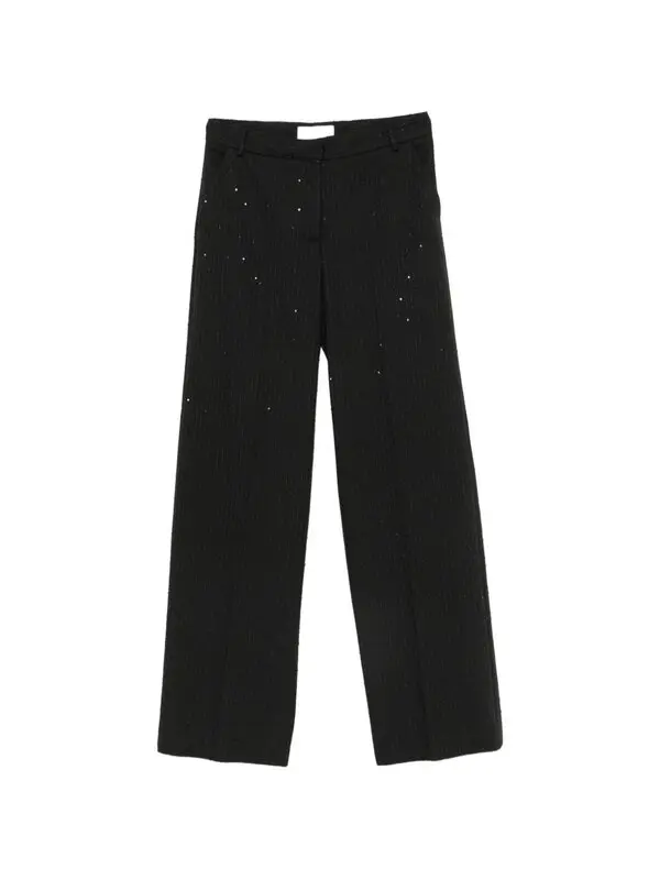 Ermanno Scervino Straight-leg Trousers - Black