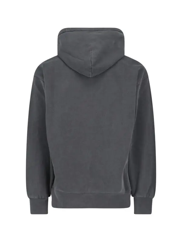 Carhartt Work In Progress Logo Cotton Hoodie