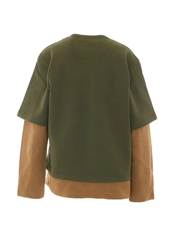 Attico Cotton Crewneck Sweater