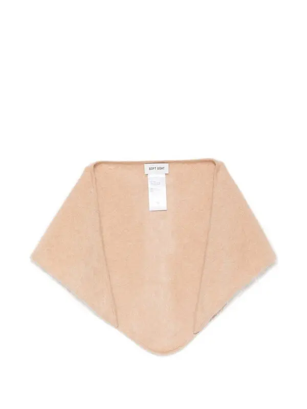 Soft Goat Cashmere Scarf - Beige
