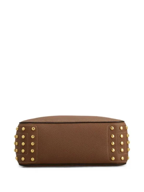 TOD'S Metal Dots Mini Leather Shoulder Bag