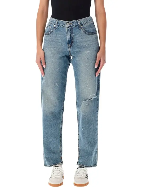 LEVI'S Loose Taper Mid-rise Jeans With Adjustable Back Waist Tab - Blu