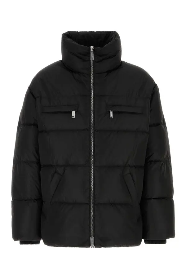 Dsquared2 Oversized Colorblock Down Jacket - Black