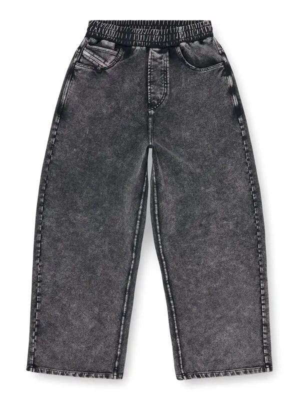 DIESEL® Stretch Fleece Sweatpants - Grigio