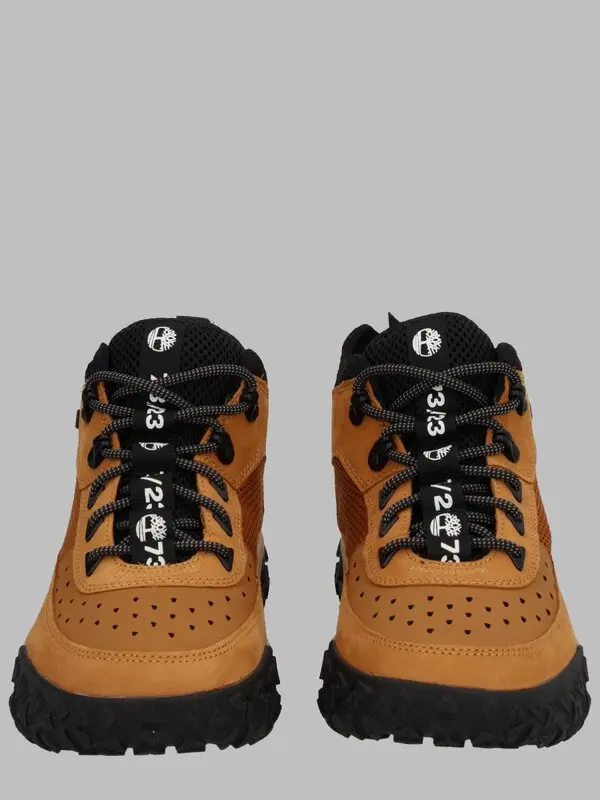 Timberland Greenstride Motion 6 Leather Sneaker With 4 Cm Sole Height - Beige