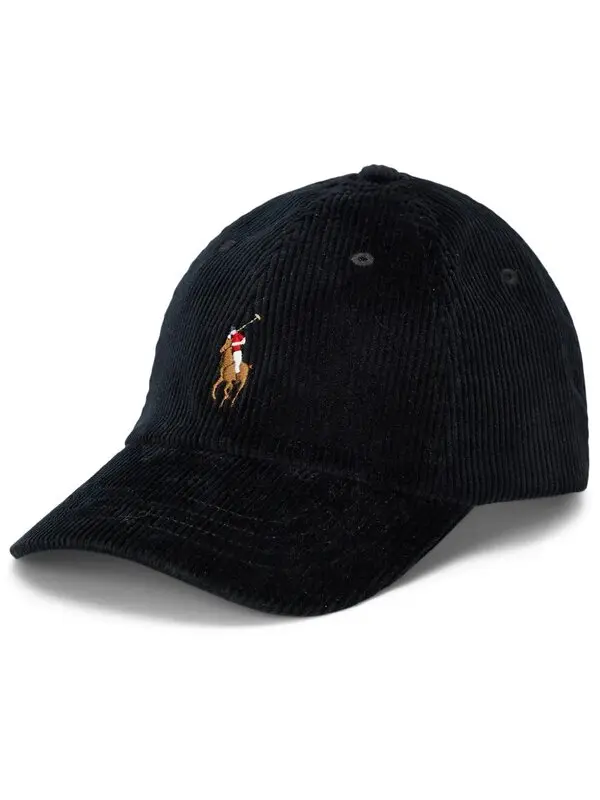 Polo Ralph Lauren Cotton Twill Baseball Cap - Nero