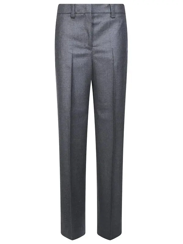 Incotex Palazzo Flannel Pants