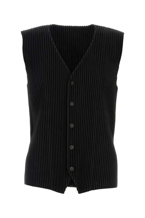 Issey Miyake Basic Pleated Vest