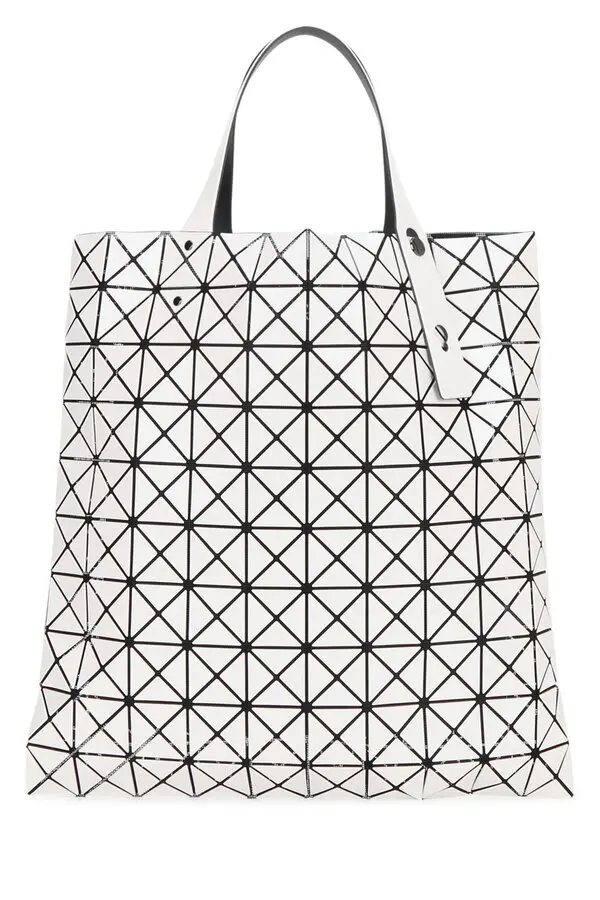 BAOBAO Geometric Cutout Tote Bag - White
