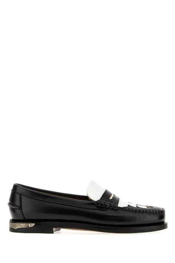 SEBAGO Dan Leather Loafers For - Black