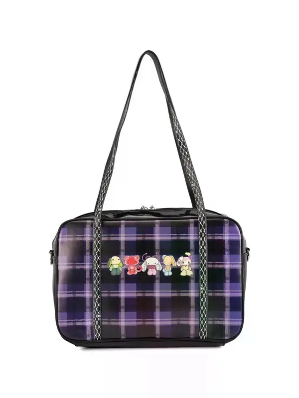 YUMIN HA Doll Bag Iv Check-pattern Shoulder Bag