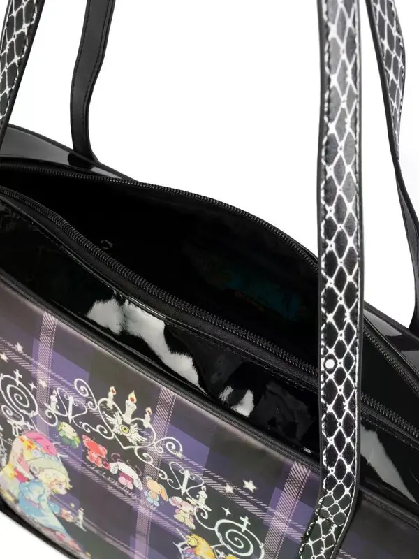 YUMIN HA Doll Bag Iv Check-pattern Shoulder Bag