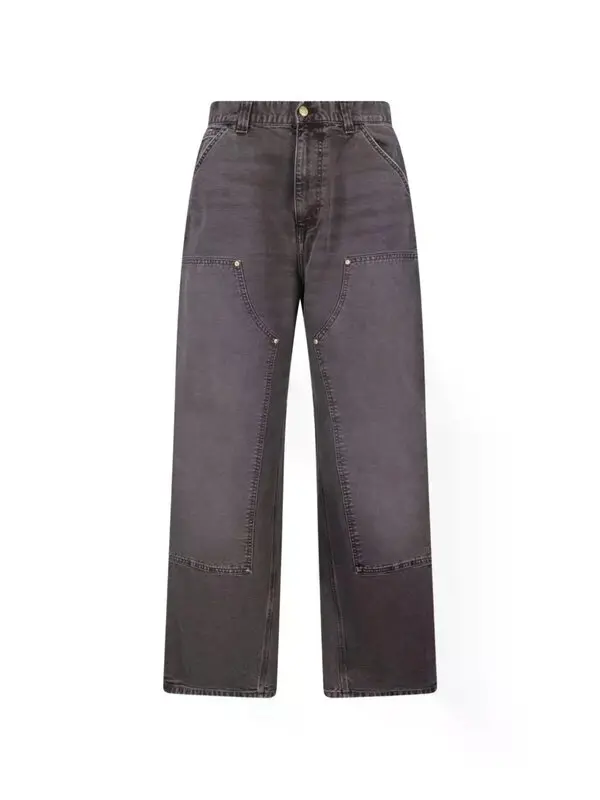 Carhartt Work In Progress Og Double Knee Straight-leg Jeans - Brown