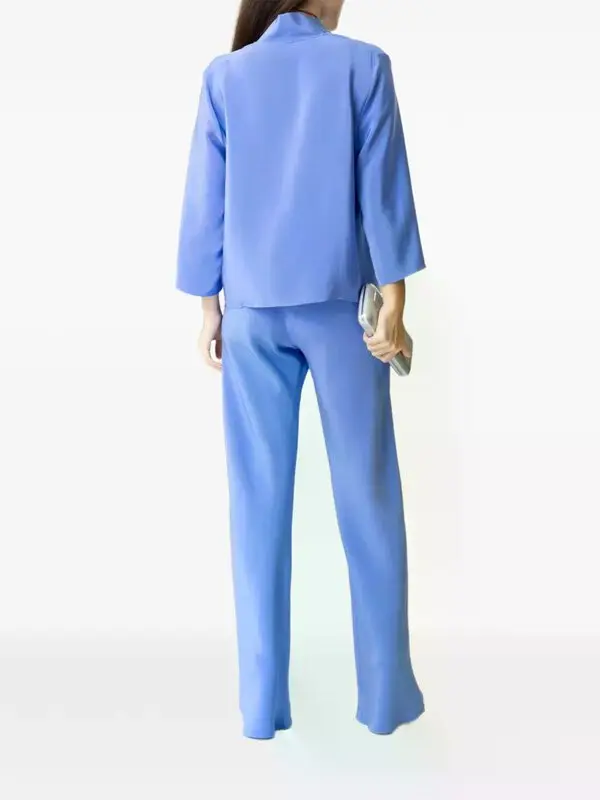 PETER COHEN Bias Wide-leg Trousers