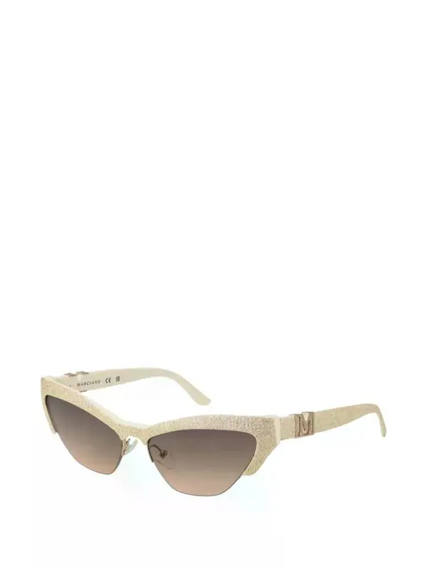 MARCIANO Glitter-embellished Cat-eye Sunglasses