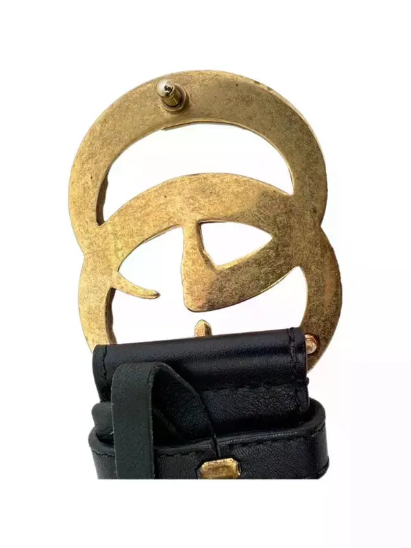Gucci 2010s Gg Marmont Faux-pearl Belt