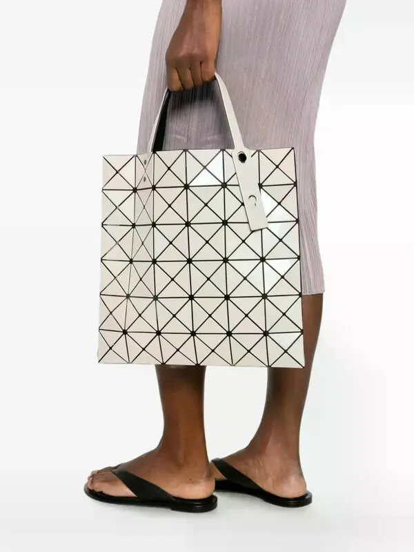 Issey Miyake Lucent Basics Geometric Tote Bag - Neutrals