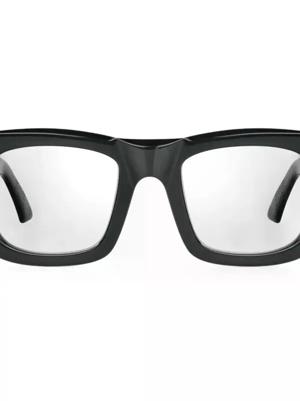 BUGATTI Sterling Silver Square-frame Glasses