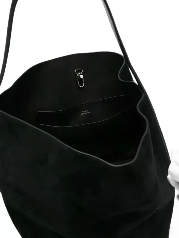 TOTEME Belted Suede Tote Bag