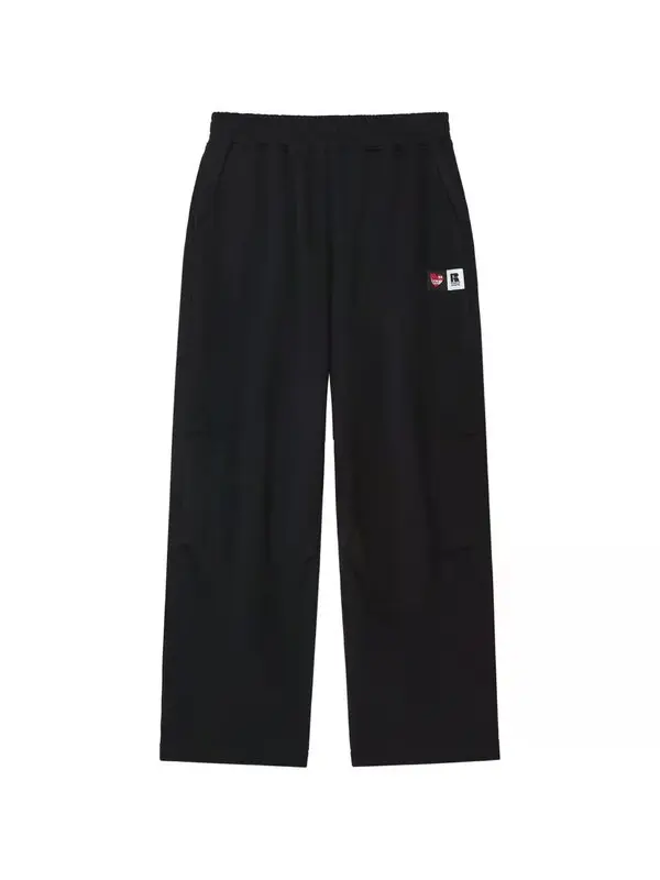 Izzue Logo-patch Track Pants - Black
