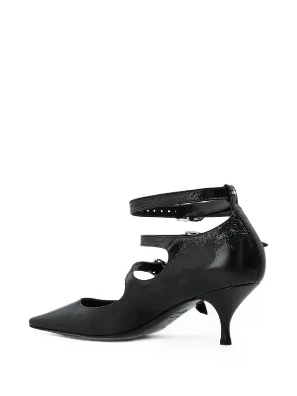 VIVIENNE WESTWOOD Napoli Kitten Buckle-strap Pumps