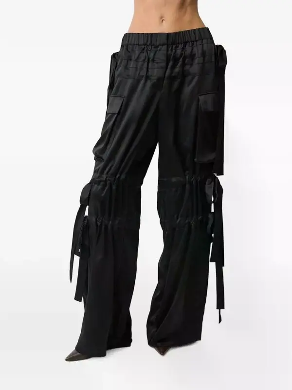 AKNVAS The Odin Bow-embellished Cargo Pants
