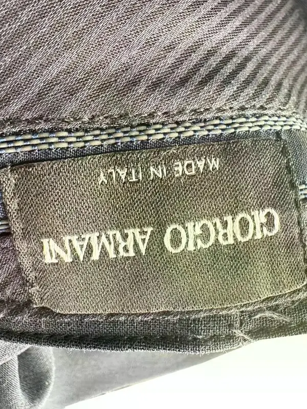 Giorgio Armani Straight-leg Tailored Trousers